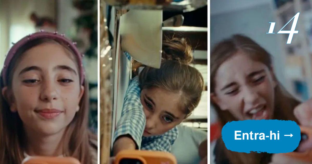¿Regalo el primer mòbil al fill? ¿o encara no? L'anunci que ens mostra ...
